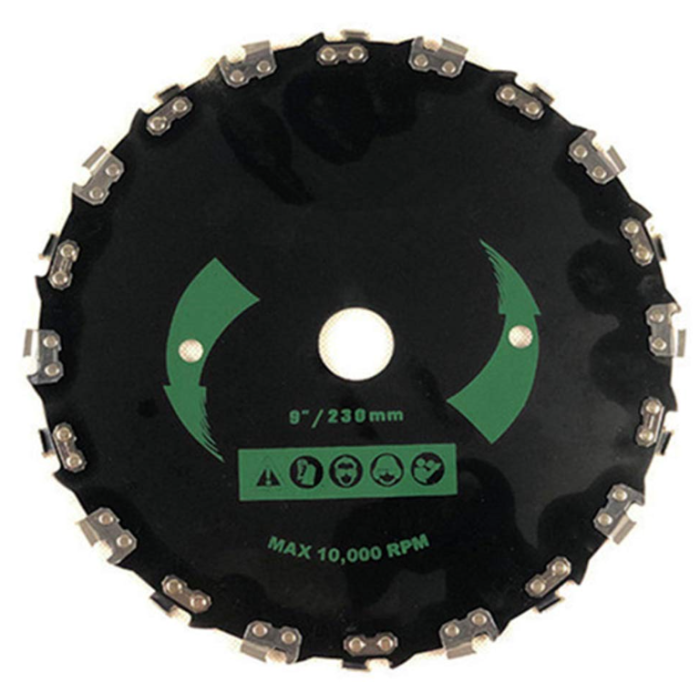 Disc Motocoasa cu Dinti Lant Drujba 230x 20T Negru - Gave.ro