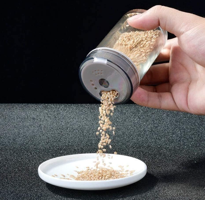 Set 6 recipiente pentru condimente cu suport - MJ25.4769